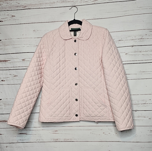 Lauren Ralph Lauren | Jackets & Coats | Lauren Ralph Lauren Petite Pink ...